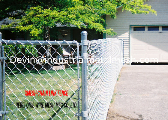 ASTM F668 PVC Coated Chain Link Fence With 6 Ga Wire Extruded And Bond supplier