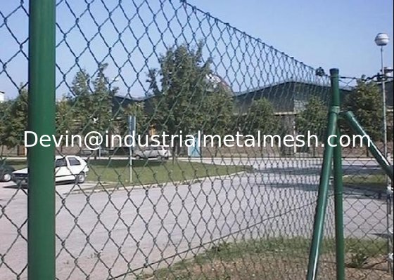 Aluminium Alloy Flexible Wire Chain Link Fence For Sport Area supplier