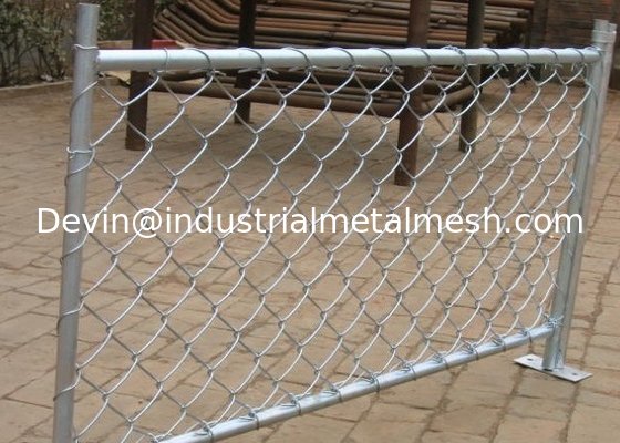 Aluminium Alloy Flexible Wire Chain Link Fence For Sport Area supplier