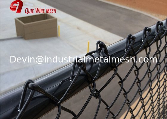 Black Vinyl Coated Ornamental Modern Cast Iron Cheap Chain Link Fencing supplier
