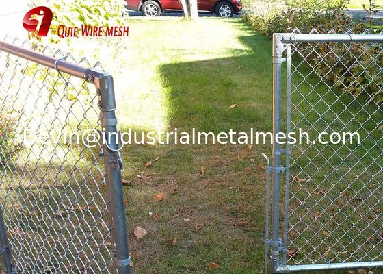 9 Gauge 2 In Mesh Openning Hot Dipped Galvanized Heavy Chain Link Fence supplier