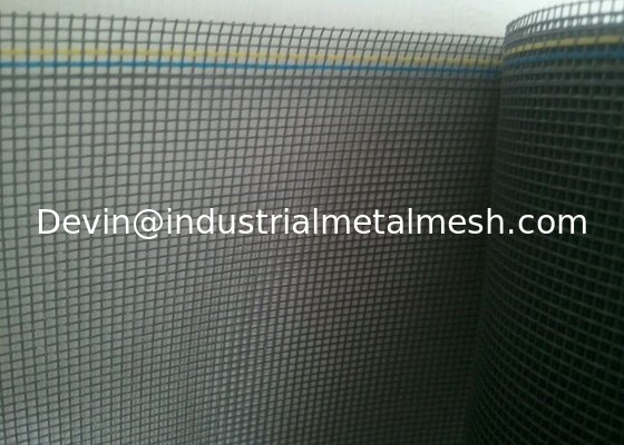 Gray 18x16 Mesh 120G/M2 Fiberglass Window Insect Screen Mesh For Window Screening supplier