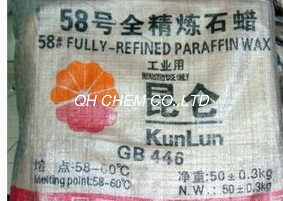 High quality  Paraffin Wax 58/60 (Semi Refined or Full Refined)oil content 1%  for Candle Making for other chemicals