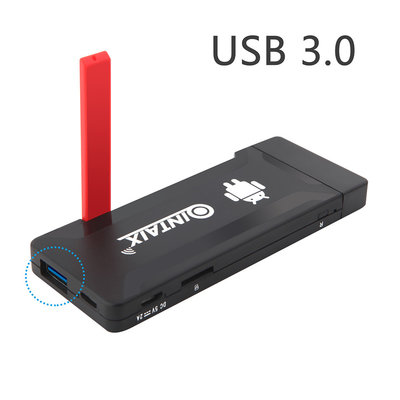 QINTAIX Rk3328 Android mini TV stick Digital Signage solution player Support Rotation touch panel customized FW support
