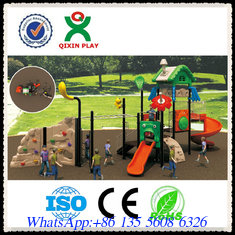 China Outdoor Playground Slide Used Playground Slides for Sale QX-015A supplier