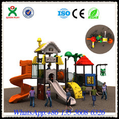 China Children Playground With Spiral Slides and Climbing Frame QX-015B supplier