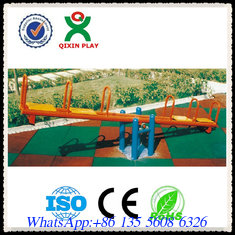 China Kids Seesaw Outdoor playground metal seesaw teeterboard, children teeterboard for sale supplier