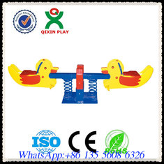 China Kids Outdoor Plastic Seesaws/Seesaw play equipment for kids outdoor QX-096B supplier