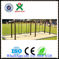 China Kindergarten Play Structures Used Kids Swing Seat Set for Sale  QX-101A supplier