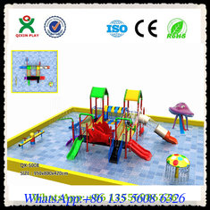 China Kids pool water amusement park with big water slides for sale supplier