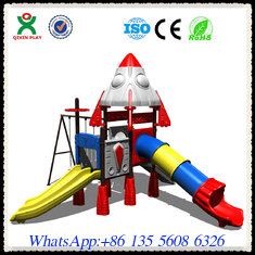 China Child Playground Slides with Swing seats for Backyard / Outdoor Play Structures for Garden supplier