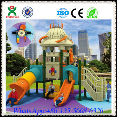 China Kid's Plastic Amusement Structure, Used Outdoor Playground Equipment for sale supplier