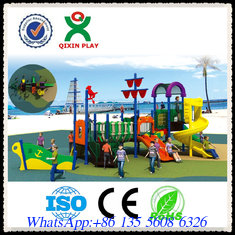 China China Playground Equipment Pirate Ship Playground 2015 CE plastic kid's outdoor playground supplier