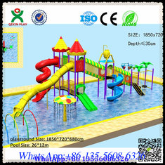 China Large Plastic Water Playground Water Park Euipments, Large Kids Water Parks supplier