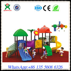 China Play School Equipment Kids Outdoor Playsets Wholesale QX-056A supplier
