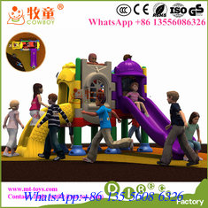 China 2-5 years old Kids Plastic Play Structure Children Outdoor Playground for Child Care Centre supplier