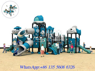 China Galvanized Steel Pipe And LLDPE Plastic Jungle Play Outdoor Playground Equipment MT-MLY0299 supplier