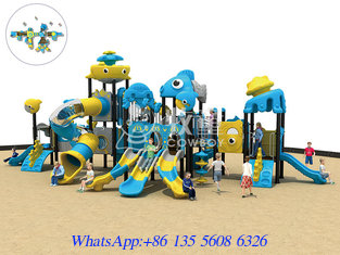 China Free Design Safety 3-12 Years Old Plastic Kids Outdoor Park Playground MT-MLY0313 supplier