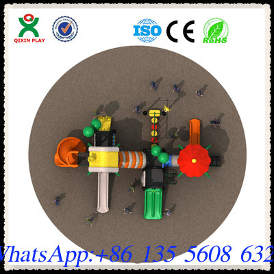 Design a Playground for School Outdoor Playground Designs Plan QX-013A supplier