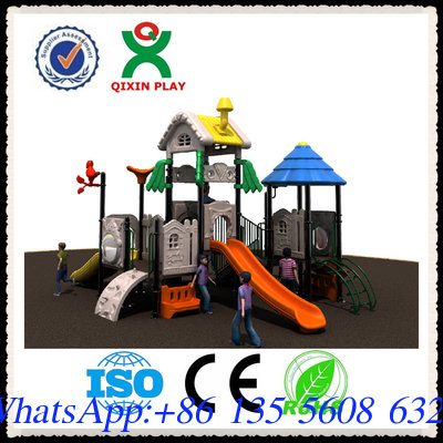 Outdoor Playground Structures for Kindergarten kids playground QX-014A supplier
