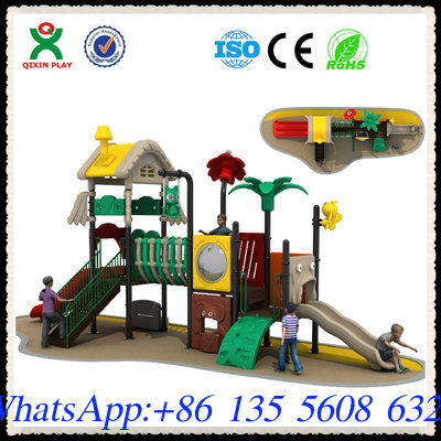 China Supplier Used Commercial Playground Equipment Sale QX-014B supplier