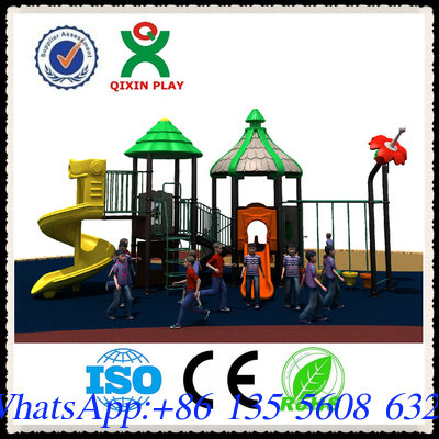 Plastic Playground Children Outdoor Playground QX-018A supplier
