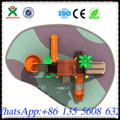 Kids Playground Price Hot Sale Outdoor Playground Kids Outdoor Play Structures QX-018B supplier