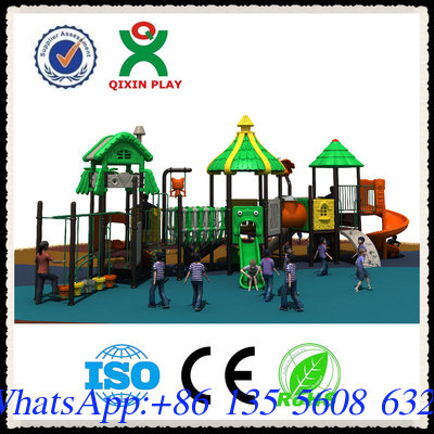 Outdoor Play Structures Used Outdoor Play Equipment For Nursery School Furniture QX-019A supplier