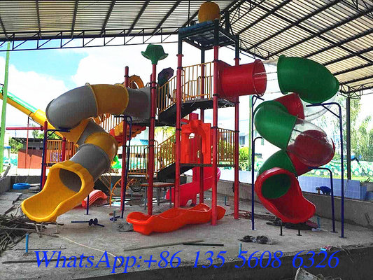 Water Play Equipment Used Water Park Playground for Kids Swimming Pool QX-079F supplier