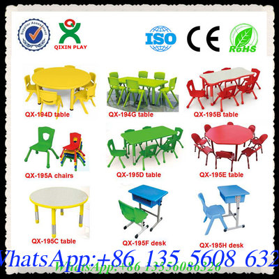 Preschool Furniture Used School Plastic Tables and Chairs for Preschool Furniture supplier