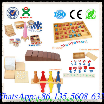 Montessori Furniture Montessori Toys for Montessori School , Montessori Teaching Materials supplier