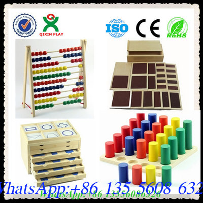Wooden montessori materials toy in china / montessori wooden puzzles wholesale supplier