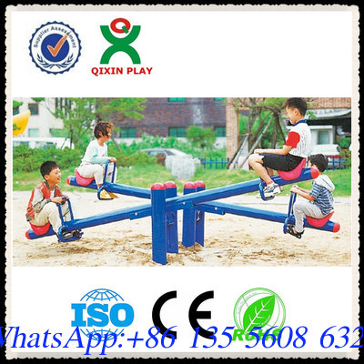 Animal Shape Plastic Seesaw , Outdoor Playground Structures Used Kids Seesaw For School supplier