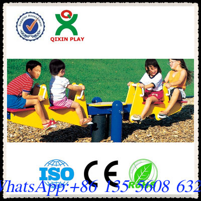 Animal Shape Plastic Seesaw , Outdoor Playground Structures Used Kids Seesaw For School supplier