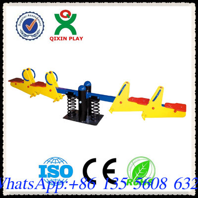 4 Seats Seesaw Kids Spring Seesaw Made in China QX-096D supplier
