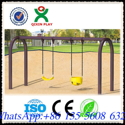 Kids Swing and Slide Set / Outdoor Swing and Slide for Children QX-100G supplier