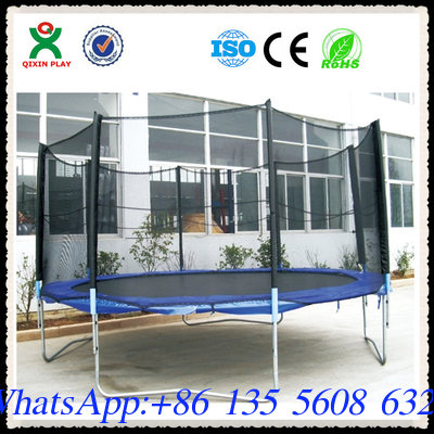 Kids Outdoor Cheap Trampoline Price / Cheap Children Trampoline With Tent Cover QX-117F supplier