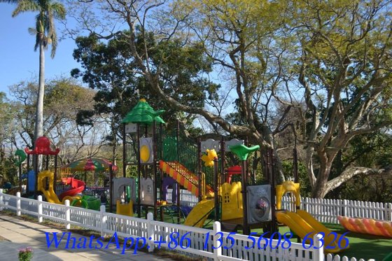 Kids Playground Equipment/Large Kids Outdoor Playground Equipment Project From Africa supplier