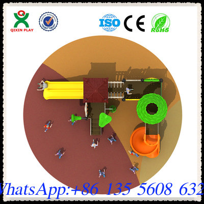 LLDPE Galvanized Steel Type Adventure Large Kids Outdoor Playground for amusement park supplier