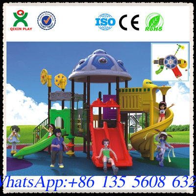 Customized plastic kids outdoor playground,outdoor playground set equipment for park supplier