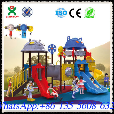 Customized plastic kids outdoor playground,outdoor playground set equipment for park supplier