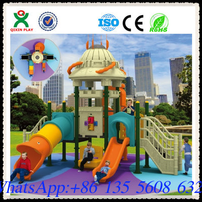Customized plastic kids outdoor playground,outdoor playground set equipment for park supplier