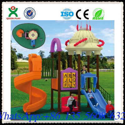 Customized plastic kids outdoor playground,outdoor playground set equipment for park supplier