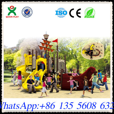 QX-039A Hot sale pirate ship outdoor playground / Children pirate ship playground style supplier