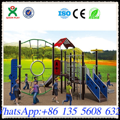 Backyard Playground Equipment Plans DIY Playground Design Plans QX-046E supplier