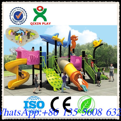 LLDPE Plastic backyard playground equipment,backyard playgrounds,backyard QX-052C supplier