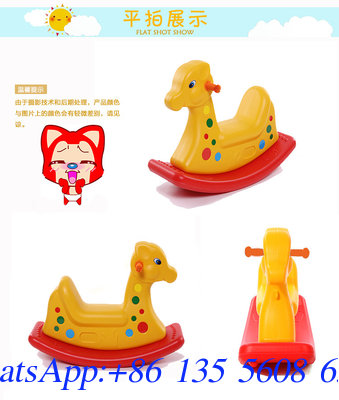 Kids Innovative Deer Animal Rocking Horse for Home and park Items QX-155H supplier