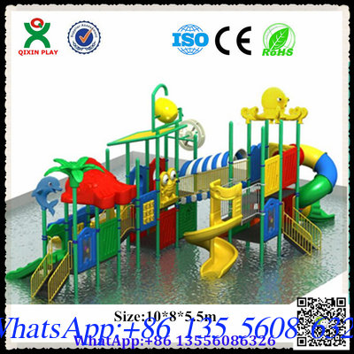 Plastic Water Playground for Water Park Slides for Sale supplier