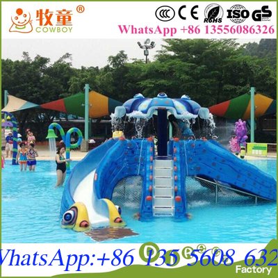 WWP-300A Water Park Attractions Fiberglass Octopus Slides for Aqua Park supplier