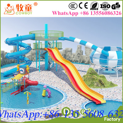 Private Pool Slides Open Spiral Slides and Rainbow Slides Made In China supplier